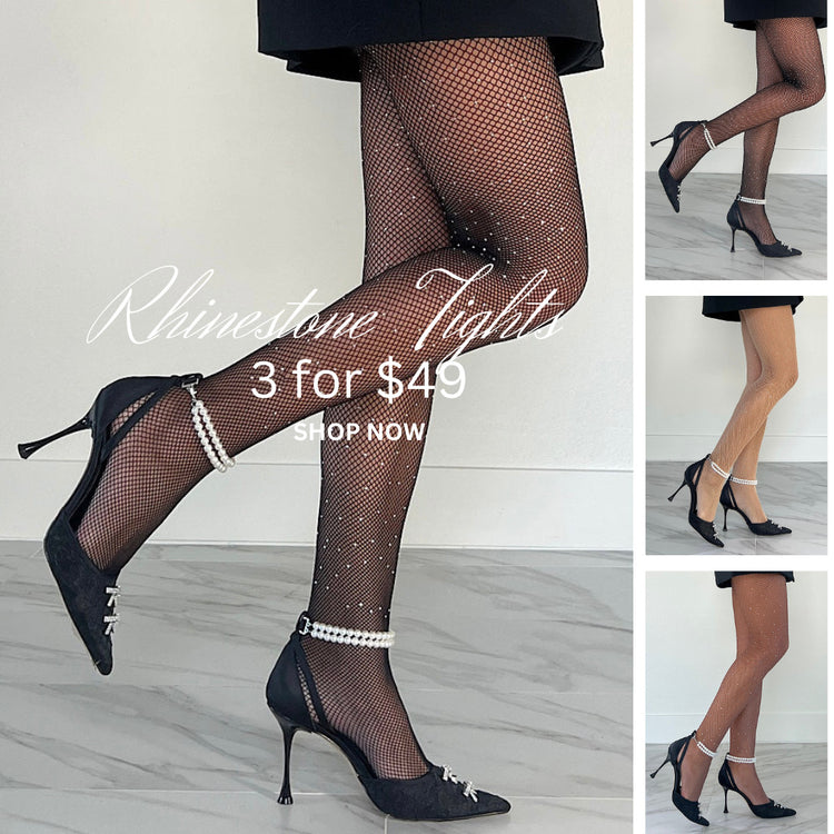 Large Rhinestone Fishnets – Style Sapphire